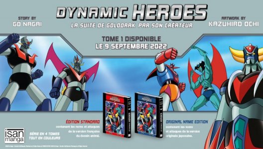 Dynamic Heroes : le Tome 1 sort cette semaine ! - Japan Expo Paris