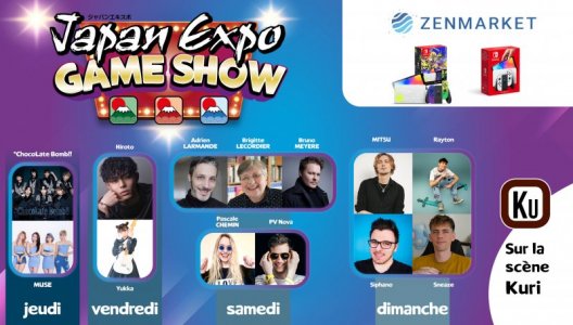 Japan Expo Game Show avec Siphano, Mitsu, Sneaze et Rayton. - Japan ...