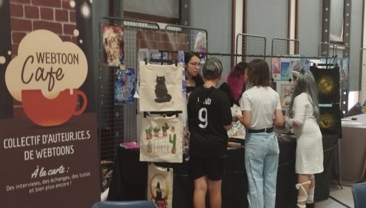 Petit-Déjeuner avec le Webtoon Café - Japan Expo Paris