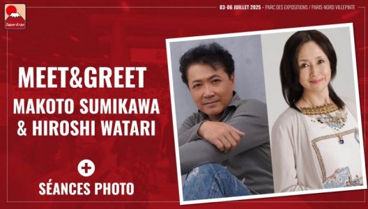 Meet & Greet : Makoto Sumikawa & Hiroshi Watari - Japan Expo Paris