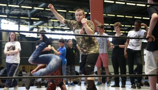 Pro wrestling: initiation class - Japan Expo Marseille